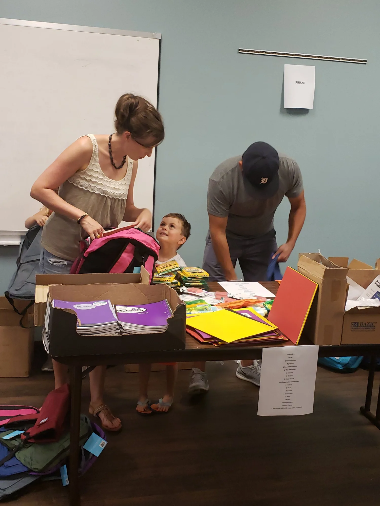 Back to School: Donations provide needed backpacks for children ...