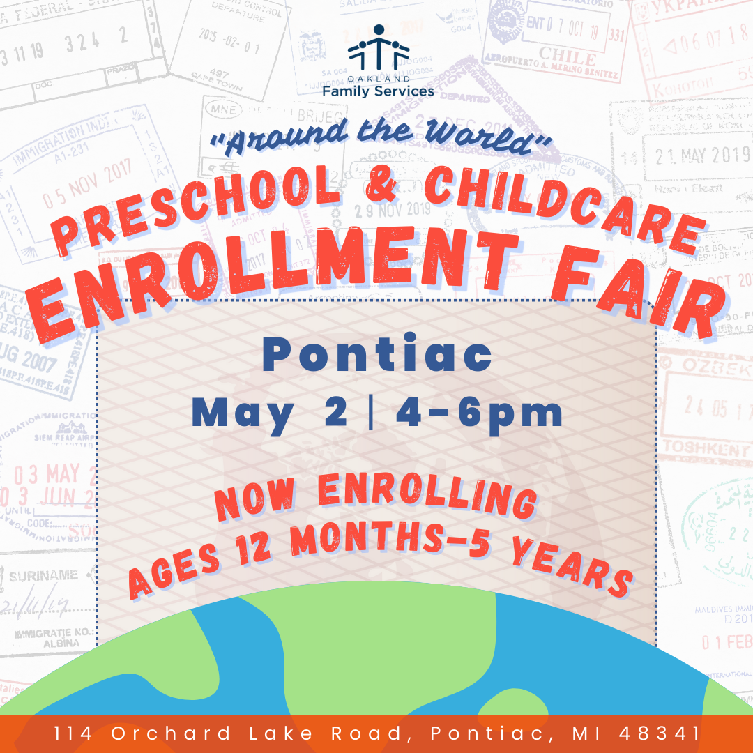 Pontiac Enrollment Fair: Preschool & Childcare for Ages 12 Months-5 ...