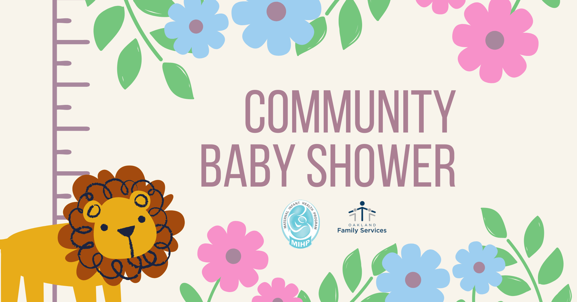 MIHP Community Baby Shower — Oakland Family Services
