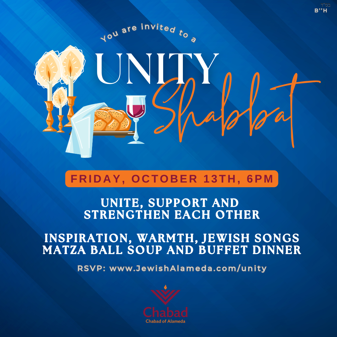 Unity Shabbat — Chabad of Alameda