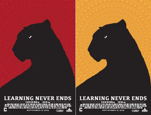 Limited Edition "Learning Never Ends" Poster designed by Jake Early ...