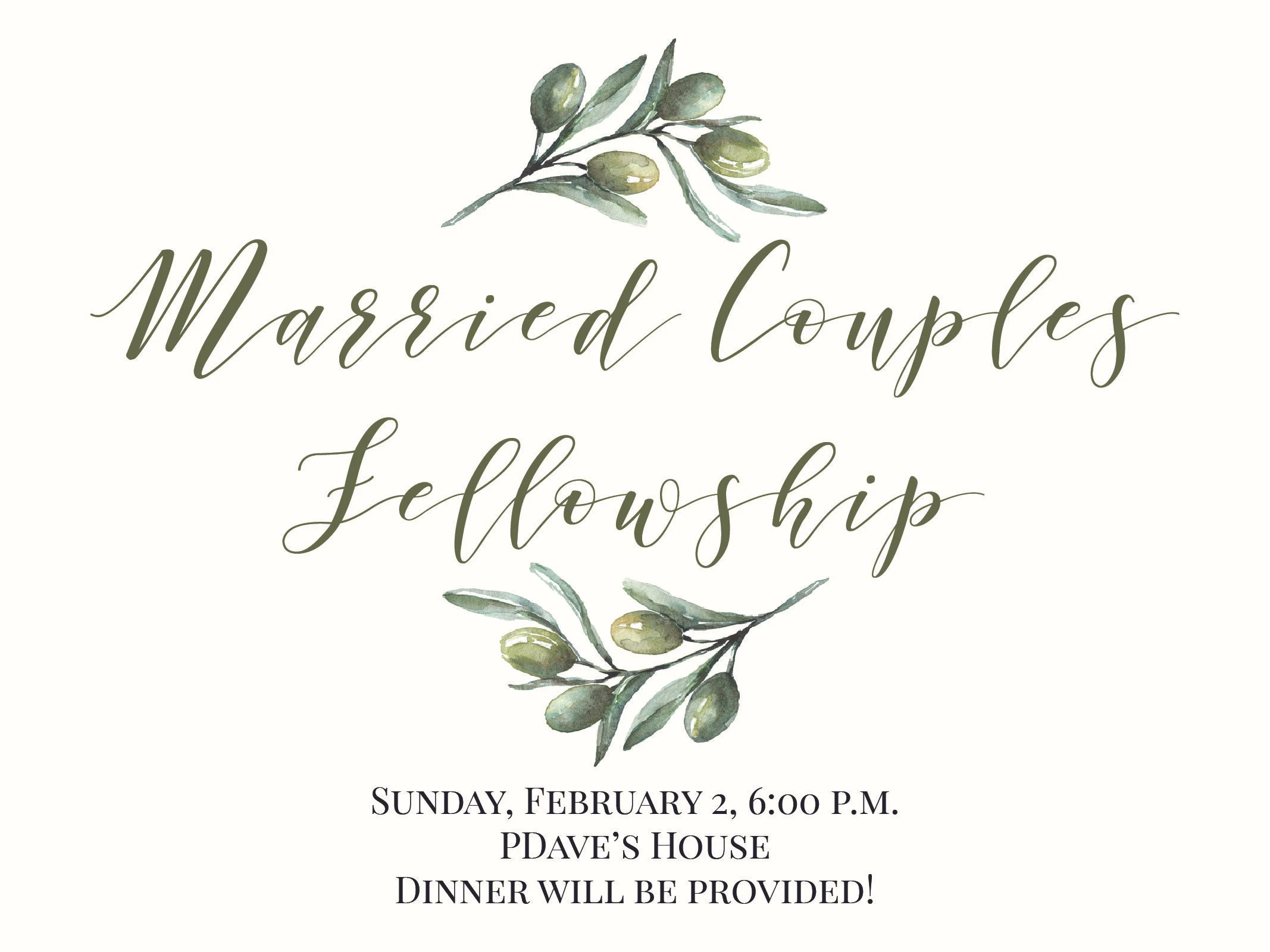 Married Couples Fellowship — Journey Community Church