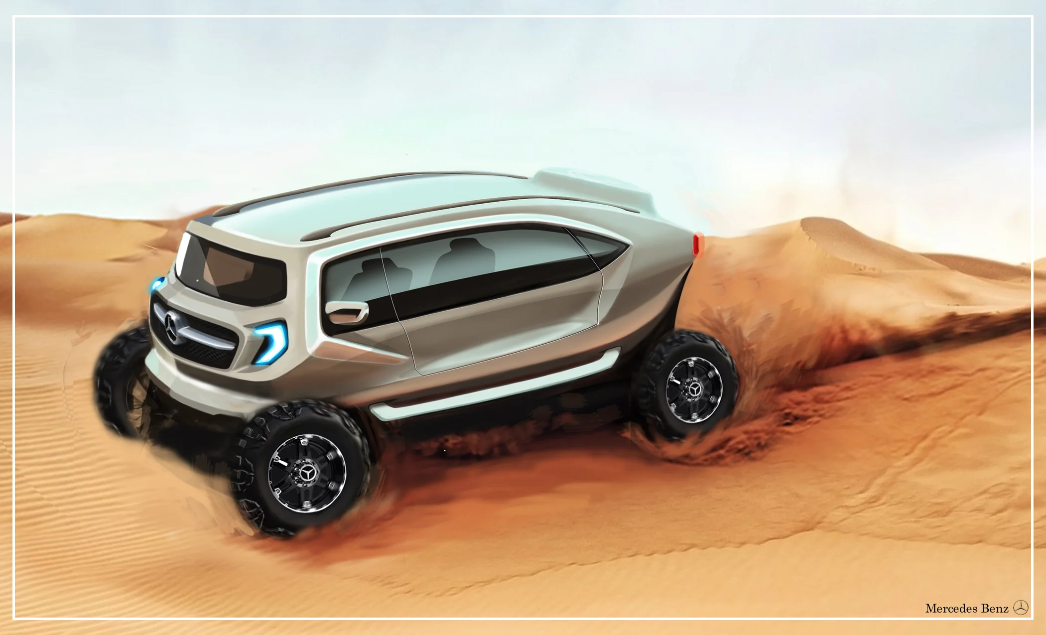 Mercedes Benz - Unimog Concept (2023) — HYUNHO JANG