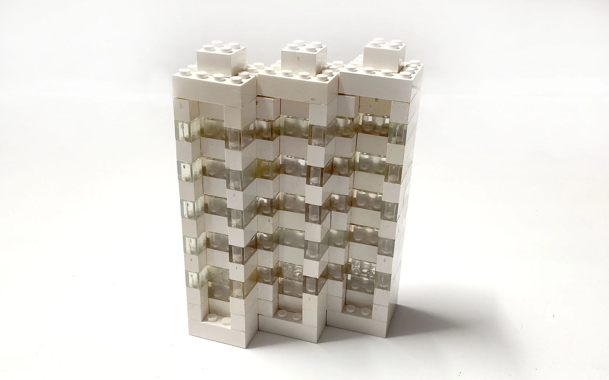 The White and Trans Apartments — Our Vintage Lego Collection