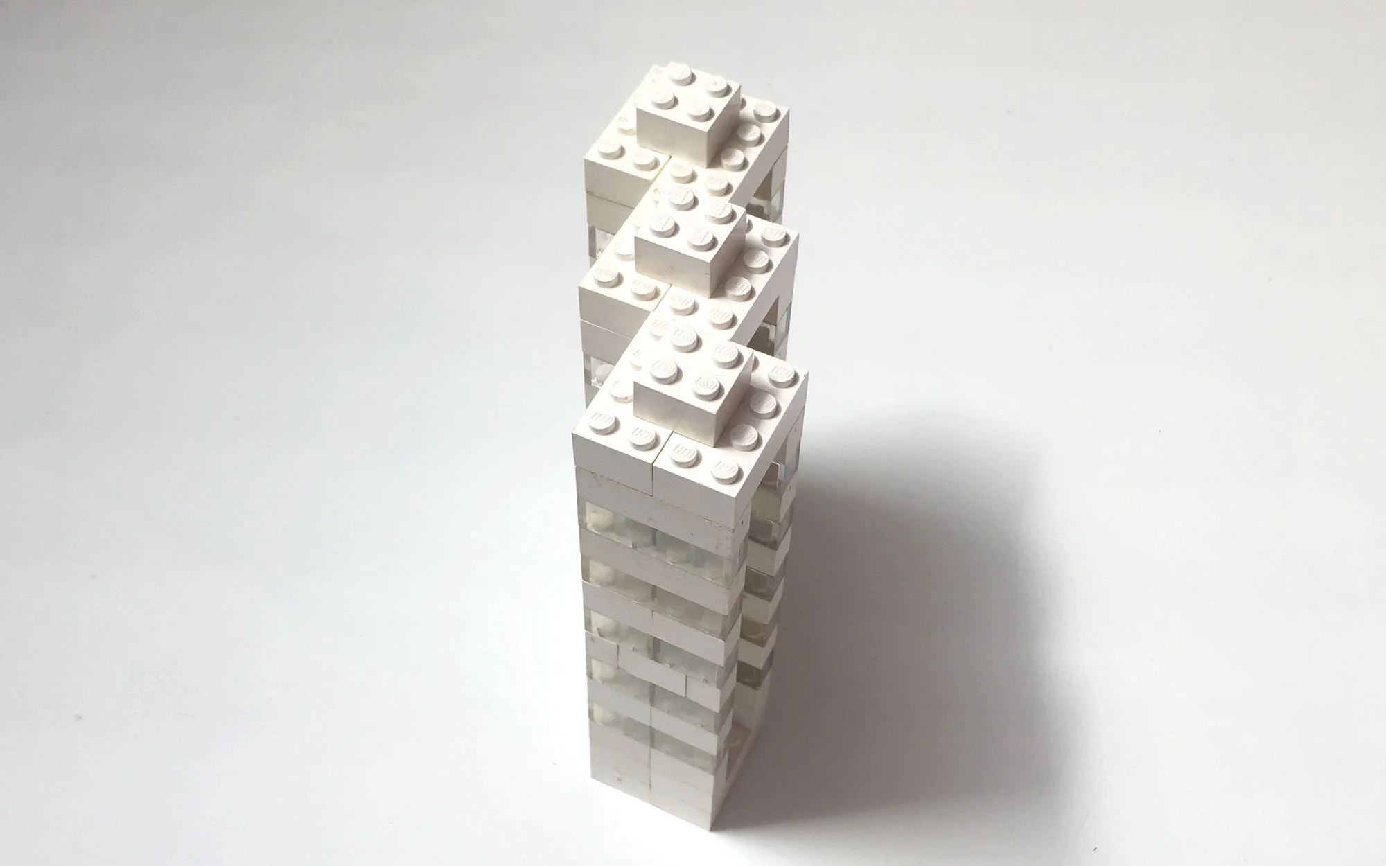 The White and Trans Apartments — Our Vintage Lego Collection