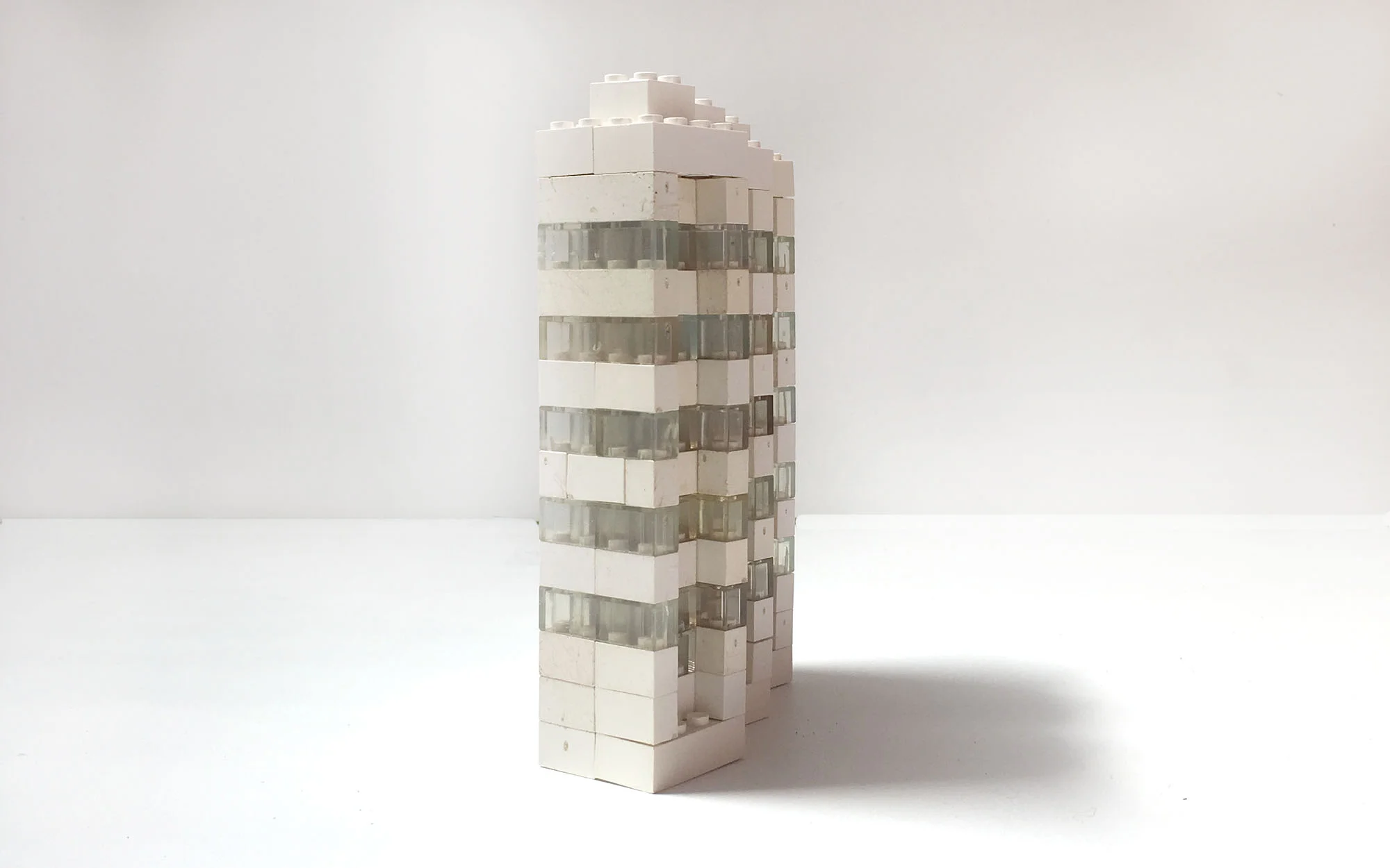 The White and Trans Apartments — Our Vintage Lego Collection