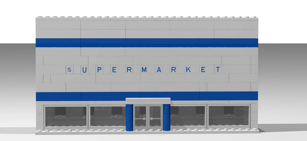 The Supermarket — Our Vintage Lego Collection