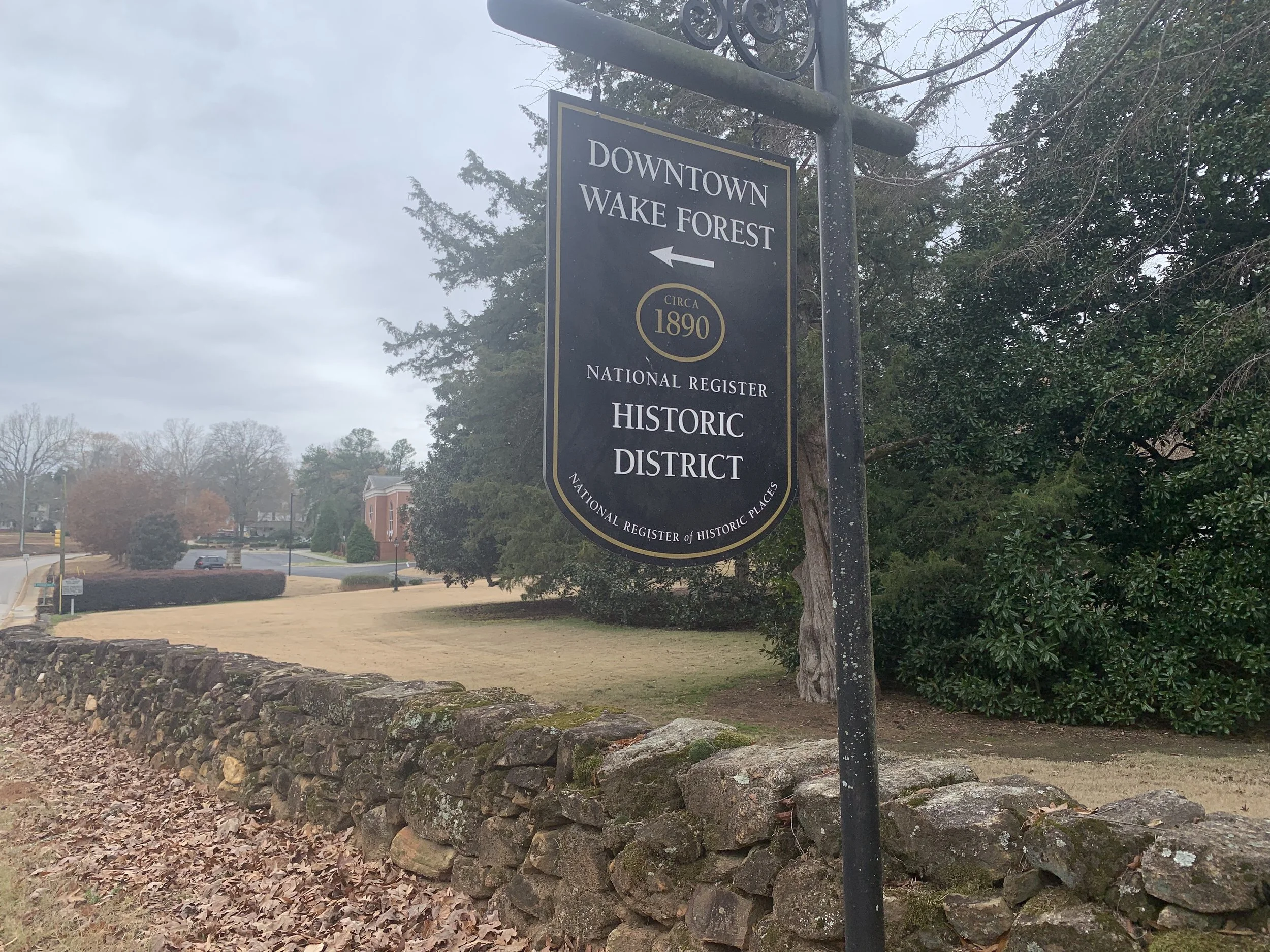 Historic Stone Wall Surrounding Southeastern Seminary Contributes to ...