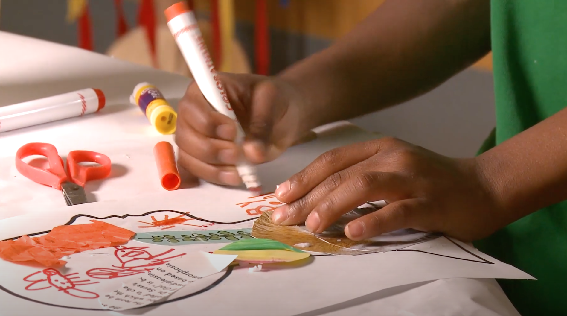 Art Activity: Inner self-Portrait — Look, Listen, & learn