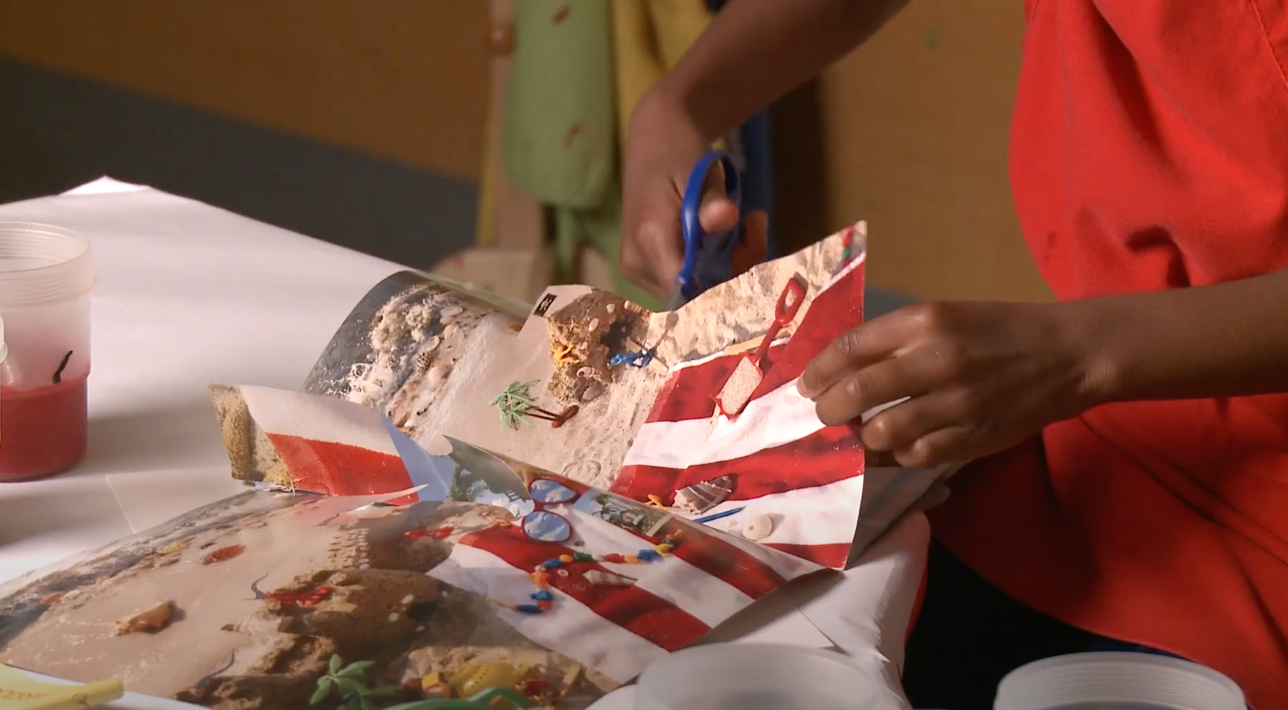 Art Activity: Home Collage — Look, Listen, & learn
