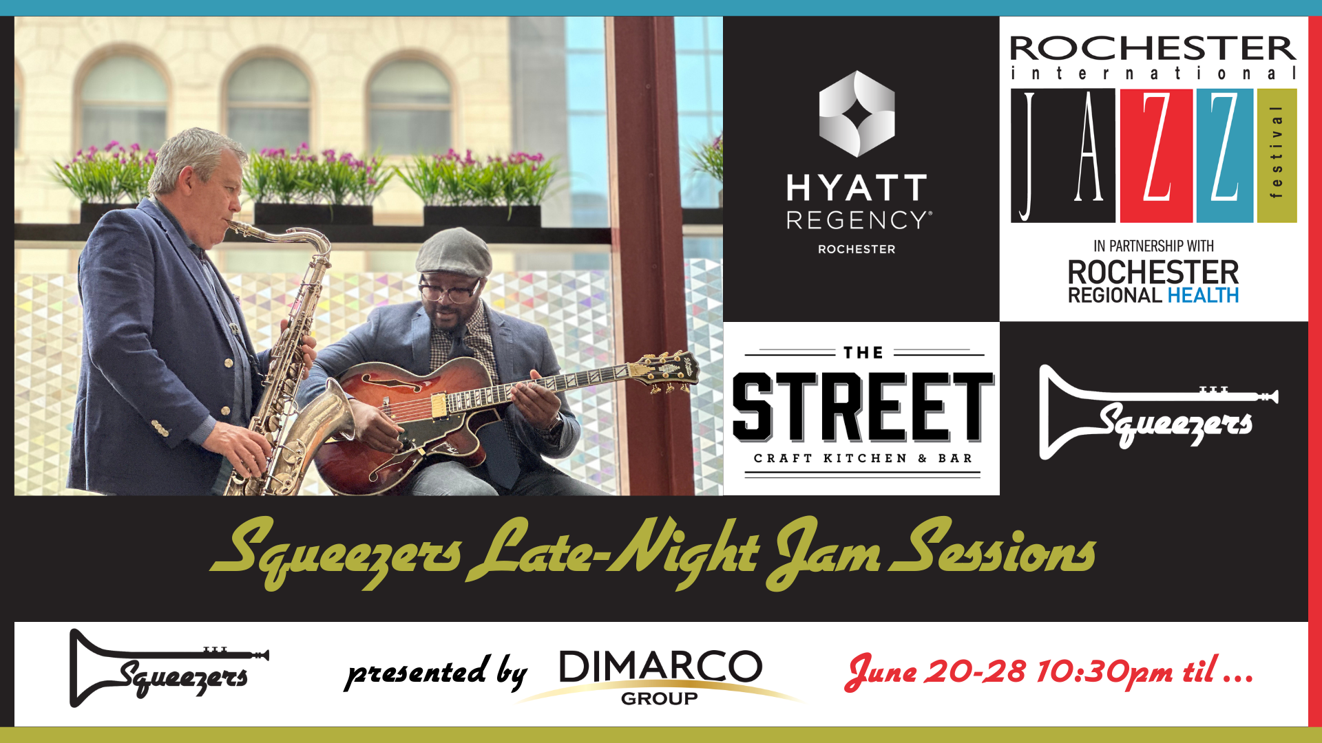 The Street Bar & Cocktails is located at the Hyatt Regency Rochester ...
