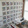 Sashing with Pinwheel Cornerstones — Lynn Carson Harris