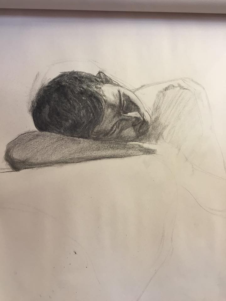 Figure Drawing With Charcoal with Henry Yan — LIV & CHIU art studio