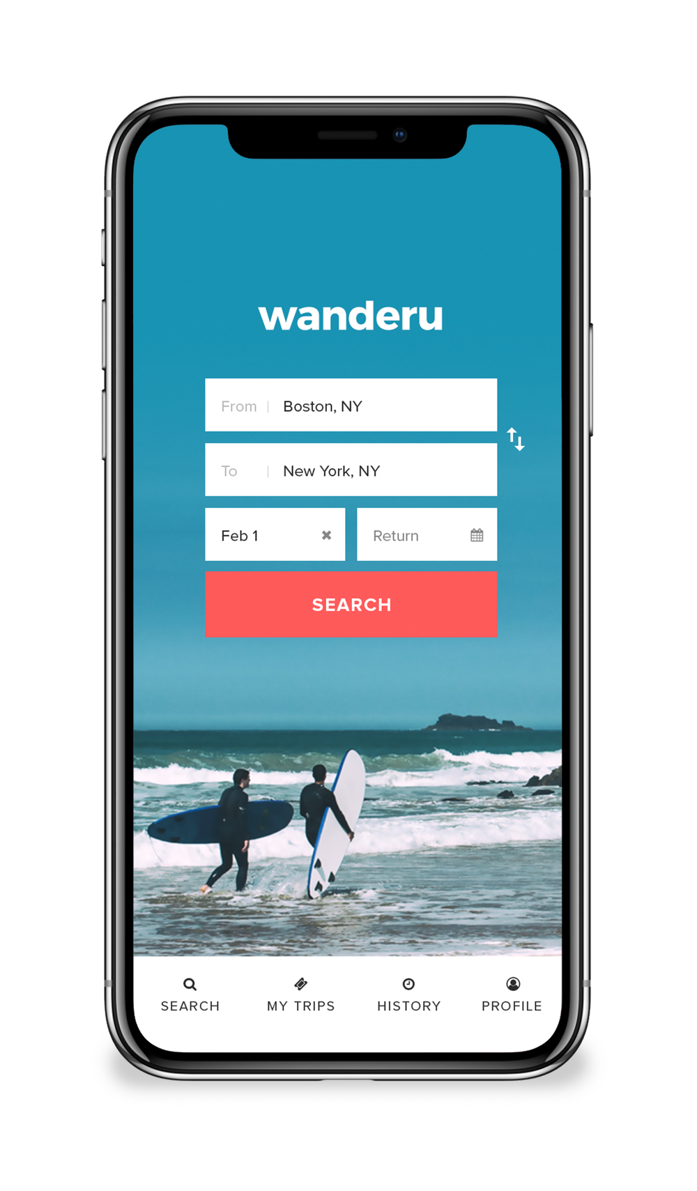 Ani Design — Wanderu App
