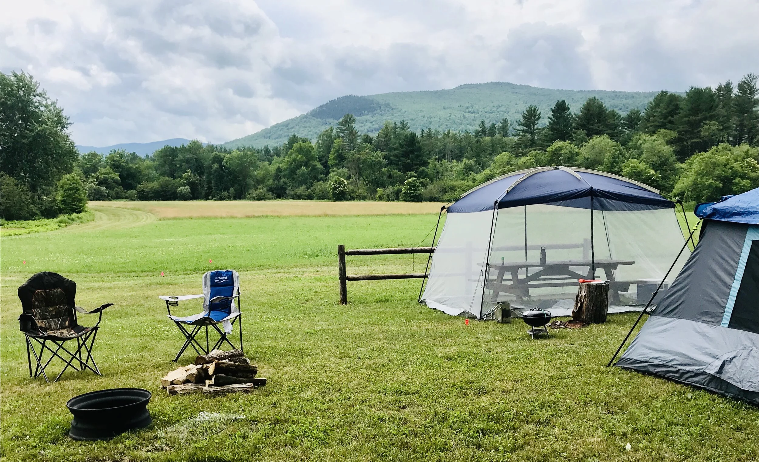 Real Maine Camping — Lone Mountain Riverfront Campground