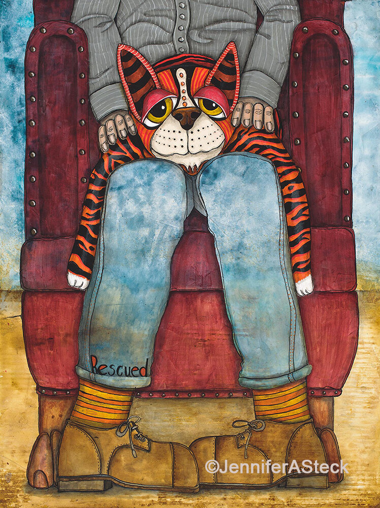 Talking with Artists- Jennifer Steck — Art is Magic