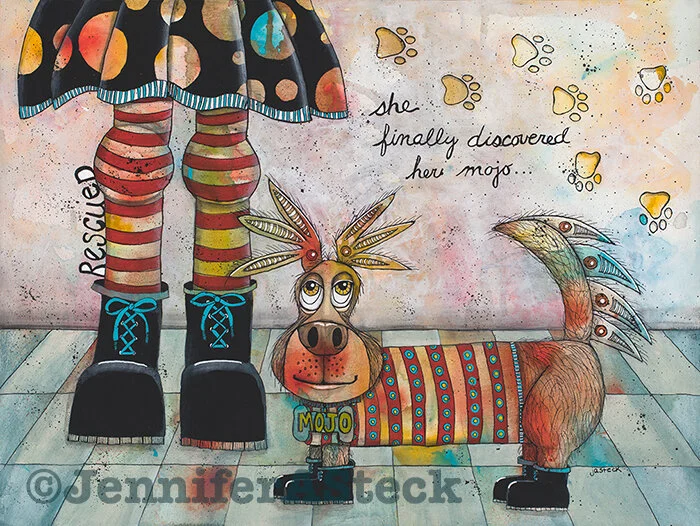Talking with Artists- Jennifer Steck — Art is Magic