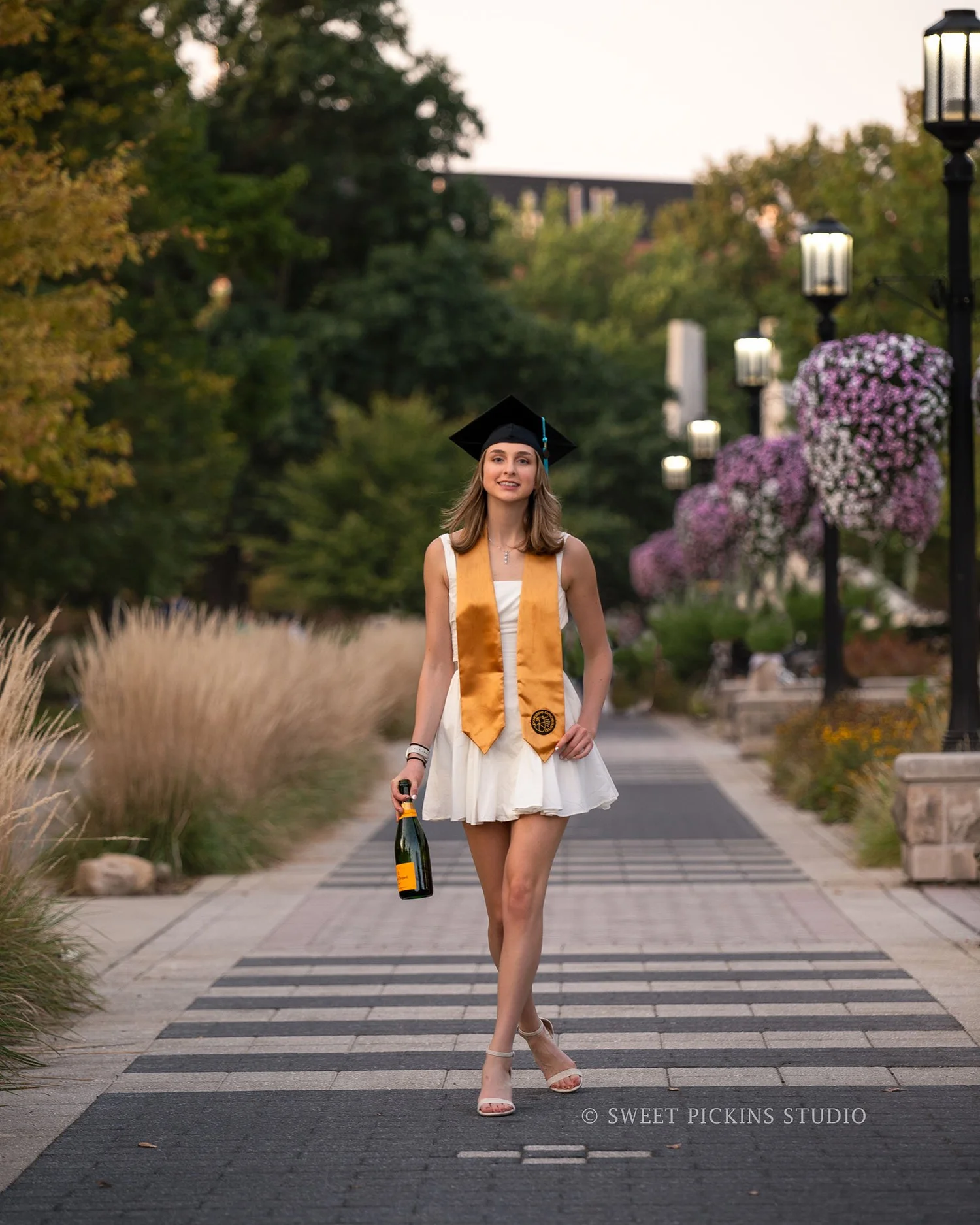 TAYLOR's Purdue Fall Graduation Photography in Cap and Gown in West ...