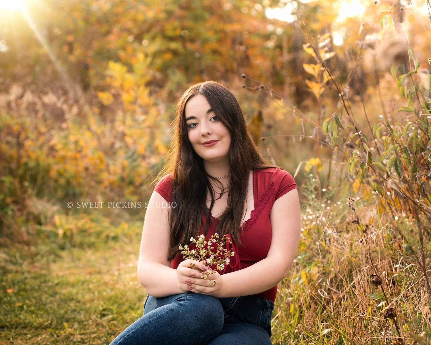 ELLA | Fall Senior Photography at MacGregor Park in Westfield, Indiana ...