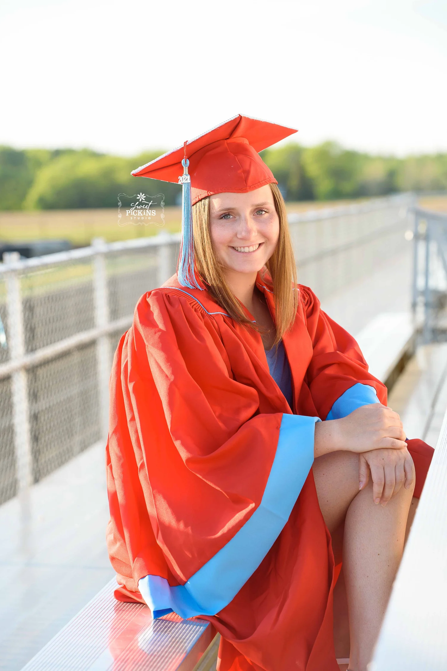 High School Senior Graduation Cap & Gown Photography — Sweet Pickins ...