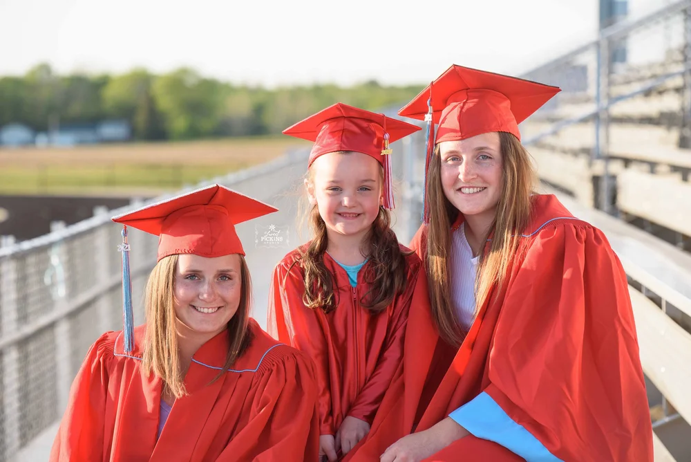 High School Senior Graduation Cap & Gown Photography — Sweet Pickins ...