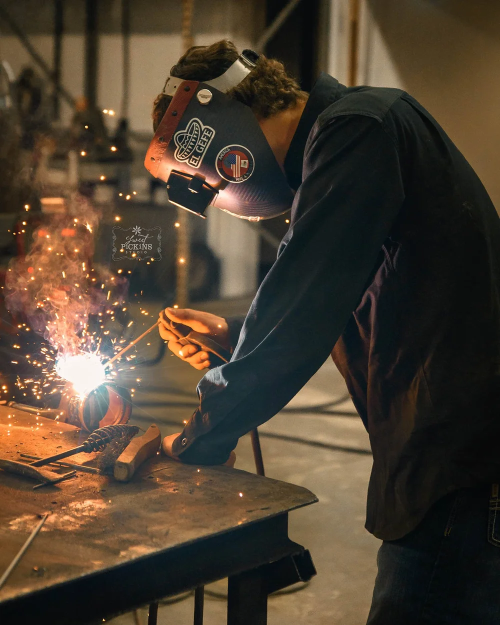 LEVI | Winamac, Indiana Welding Senior Guy Photography — Sweet Pickins ...