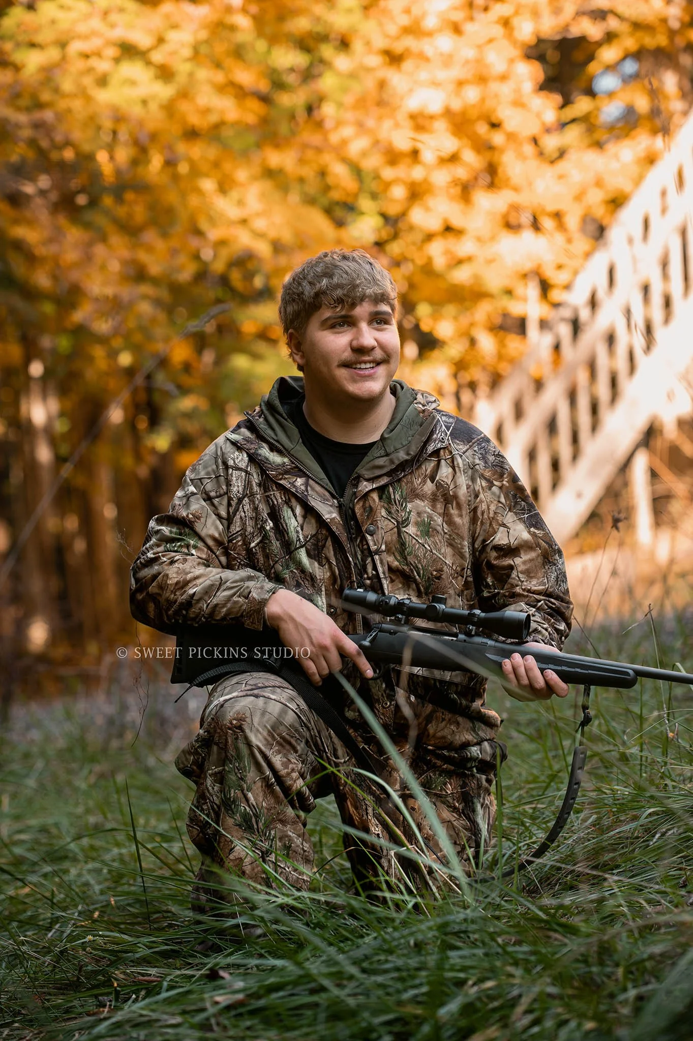 Peru, Indiana Deer Hunting Senior Photography in Fall — Sweet Pickins ...