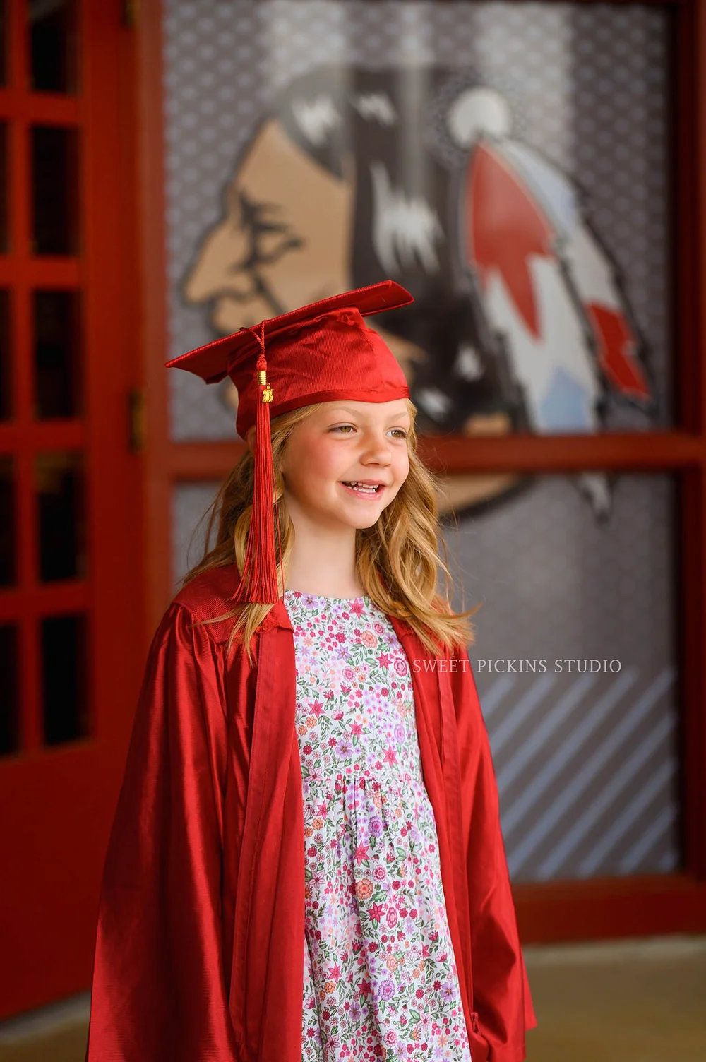 Kindergarten Graduation Cap & Gown Portraits — Sweet Pickins Studio ...