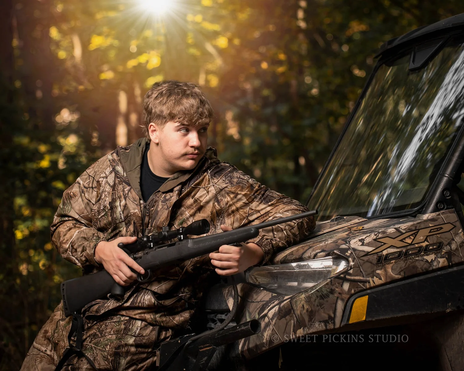 Peru, Indiana Deer Hunting Senior Photography in Fall — Sweet Pickins ...