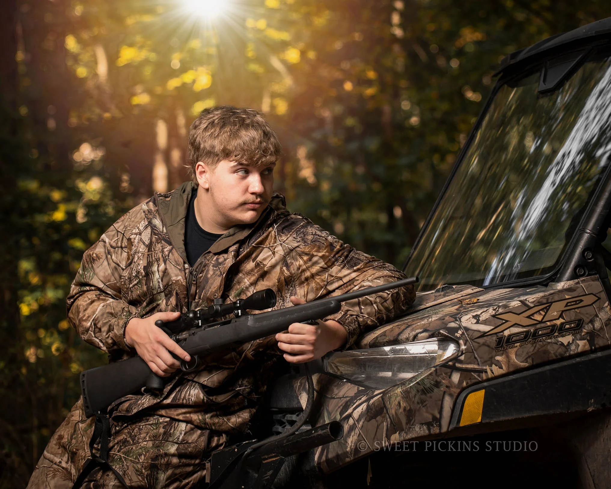 Peru, Indiana Deer Hunting Senior Photography in Fall — Sweet Pickins ...