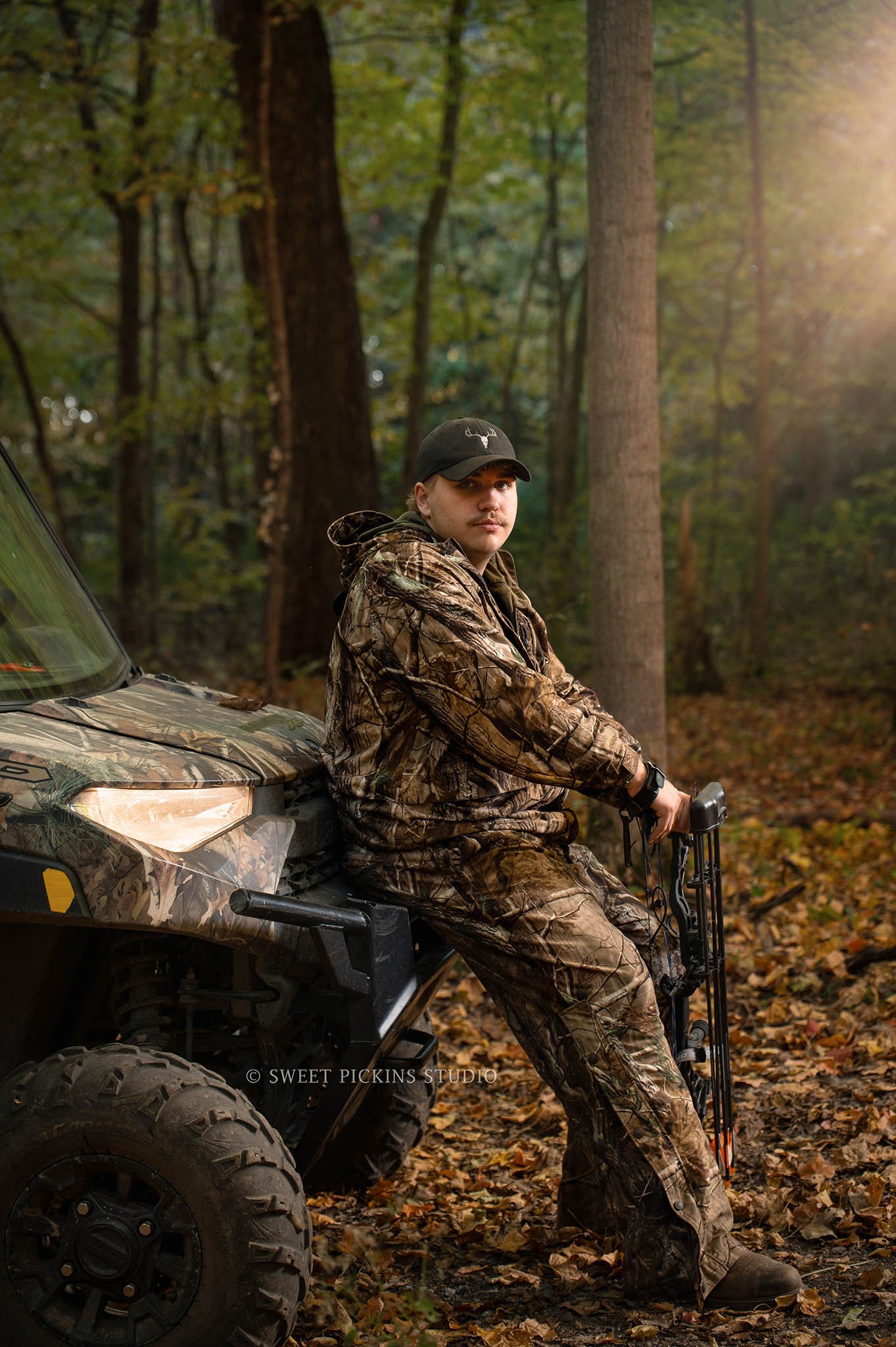 Peru, Indiana Deer Hunting Senior Photography in Fall — Sweet Pickins ...