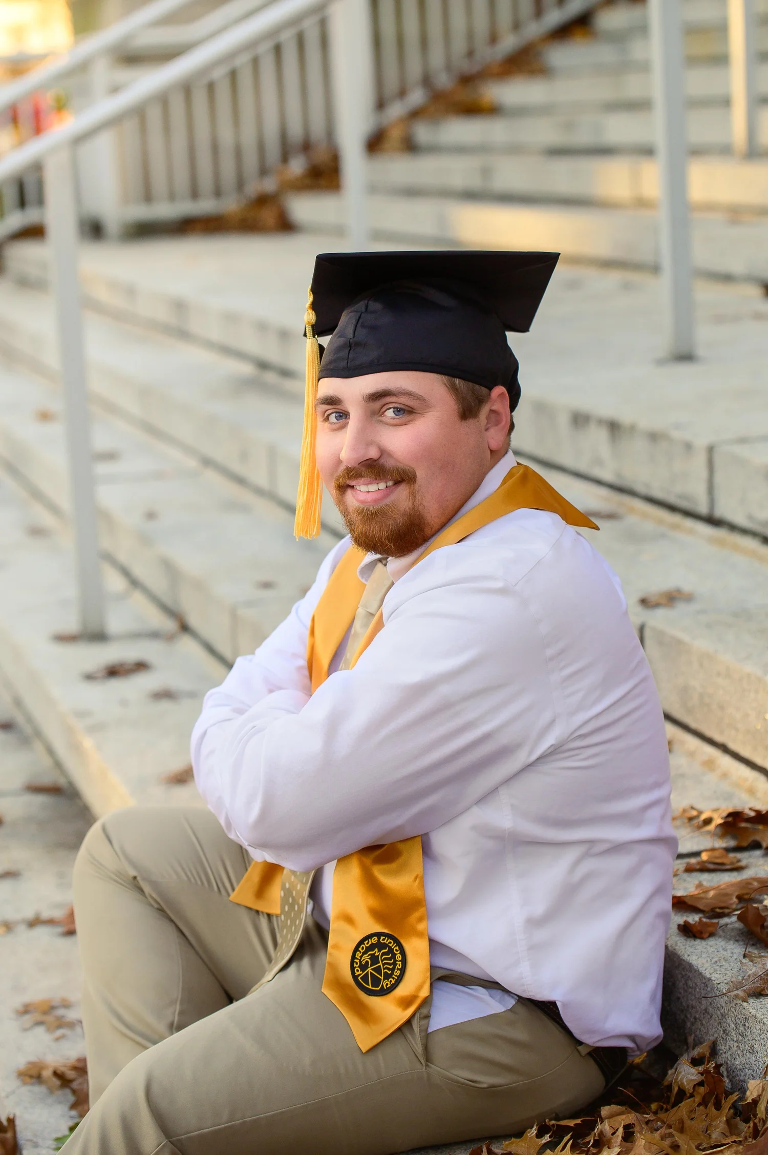 Purdue University Cap & Gown Photography in West Lafayette, Indiana ...
