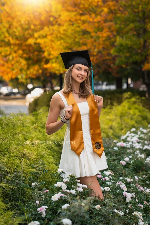 TAYLOR's Purdue Fall Graduation Photography in Cap and Gown in West ...