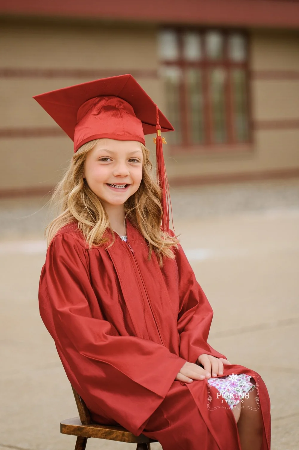 Kindergarten Graduation Cap & Gown Portraits — Sweet Pickins Studio ...