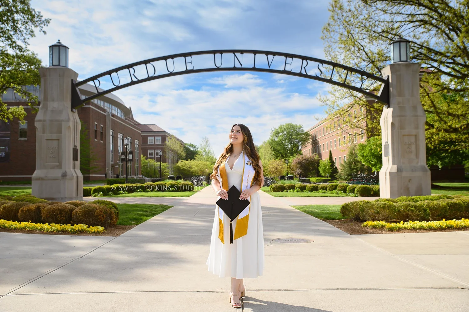 Graduation Photographer for Cap & Gown Pictures at Purdue — Sweet ...