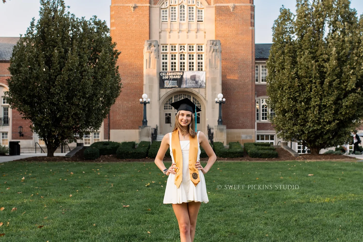 TAYLOR's Purdue Fall Graduation Photography in Cap and Gown in West ...