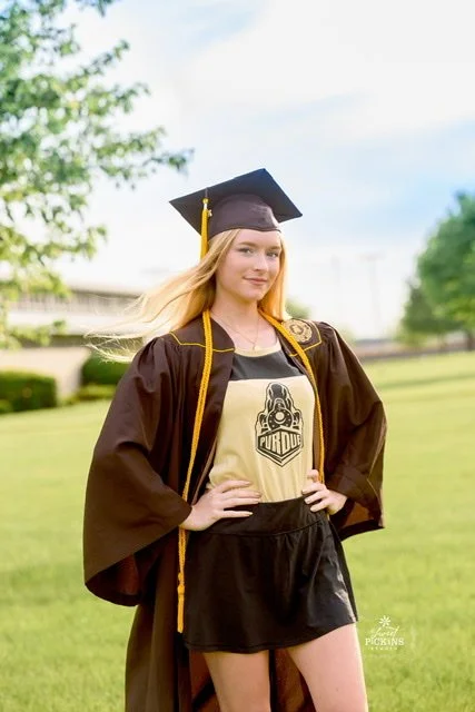 Speedway, Indiana Graduation Cap & Gown Photography — Sweet Pickins ...