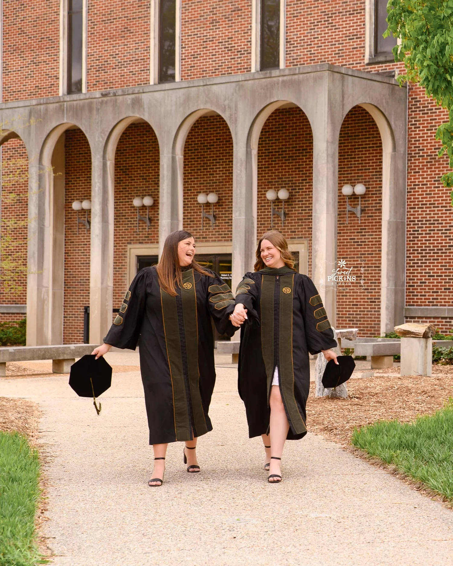 Autumn | Purdue Graduation Cap and Gown Photography in Spring — Sweet ...