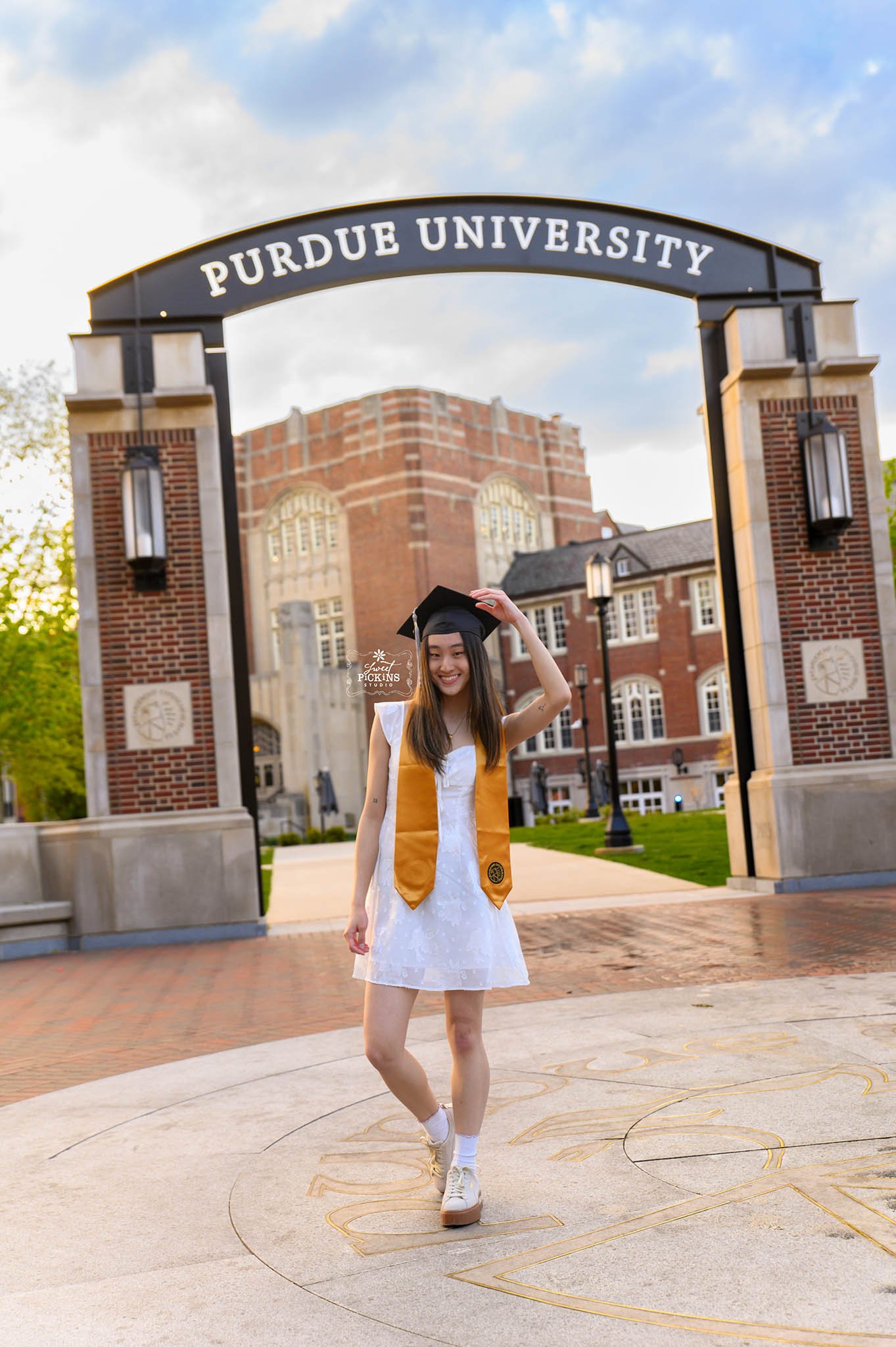 J.J. | Purdue Cap & Gown Photography — Sweet Pickins Studio Photography ...
