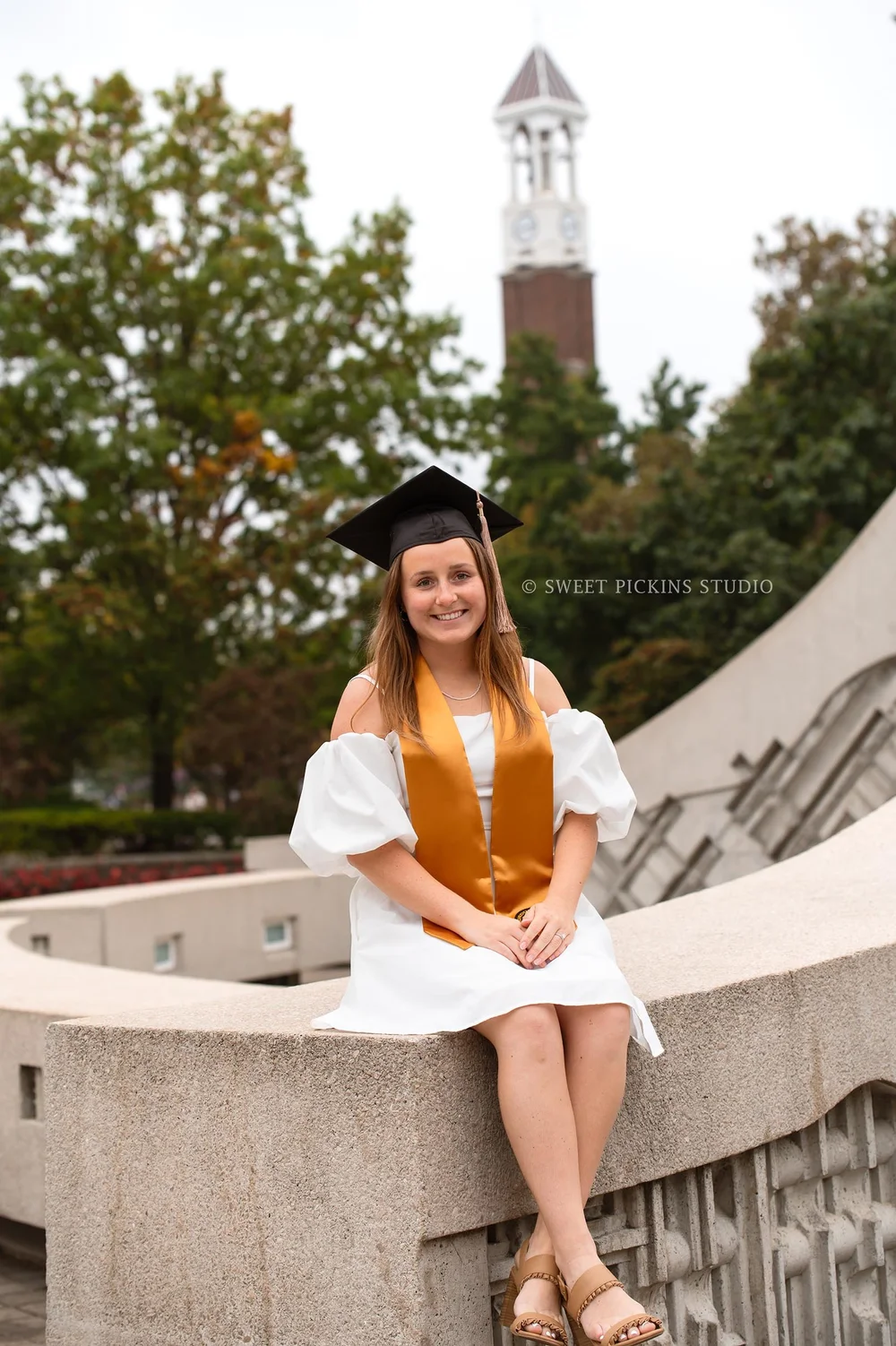 Madison | Purdue Graduation Photography in Fall — Sweet Pickins Studio ...