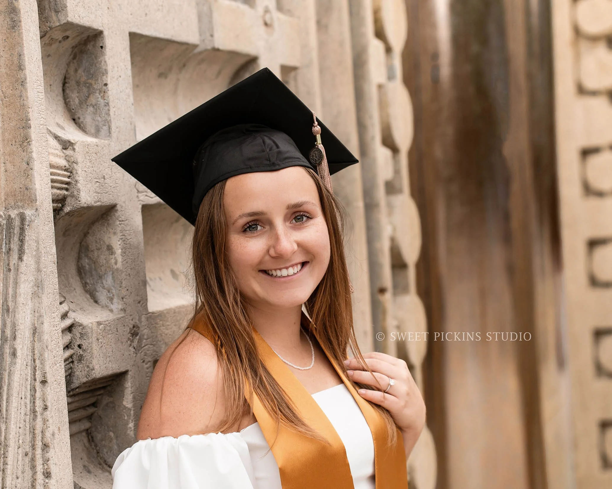 Madison | Purdue Graduation Photography in Fall — Sweet Pickins Studio ...