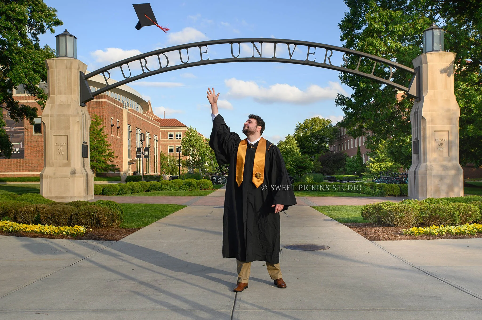 Eli’s Purdue Graduation Photography in West Lafayette, Indiana — Sweet ...