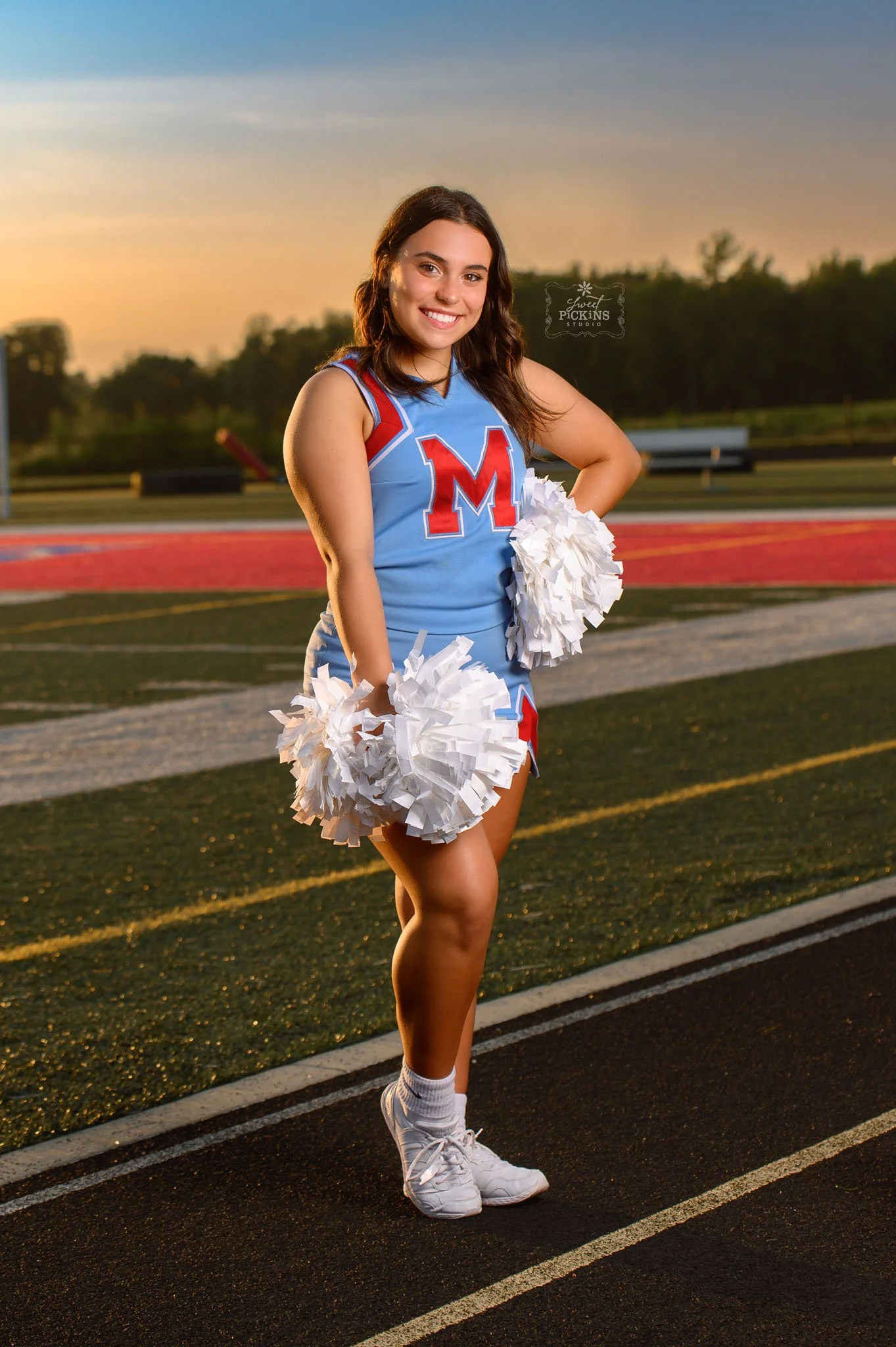 Bunker Hill, Indiana Sports Senior Photography for Cheerleading ...