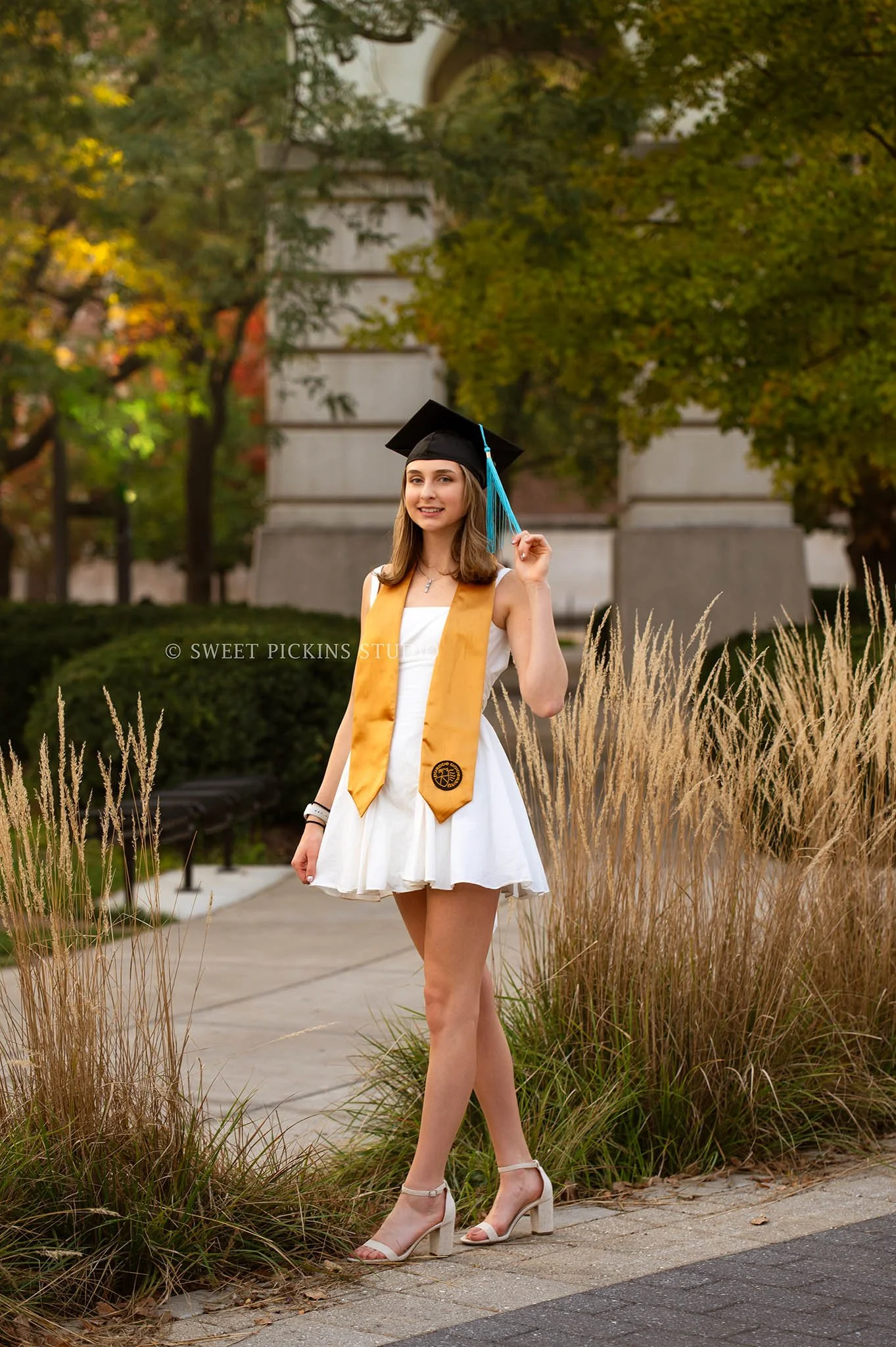 TAYLOR's Purdue Fall Graduation Photography in Cap and Gown in West ...