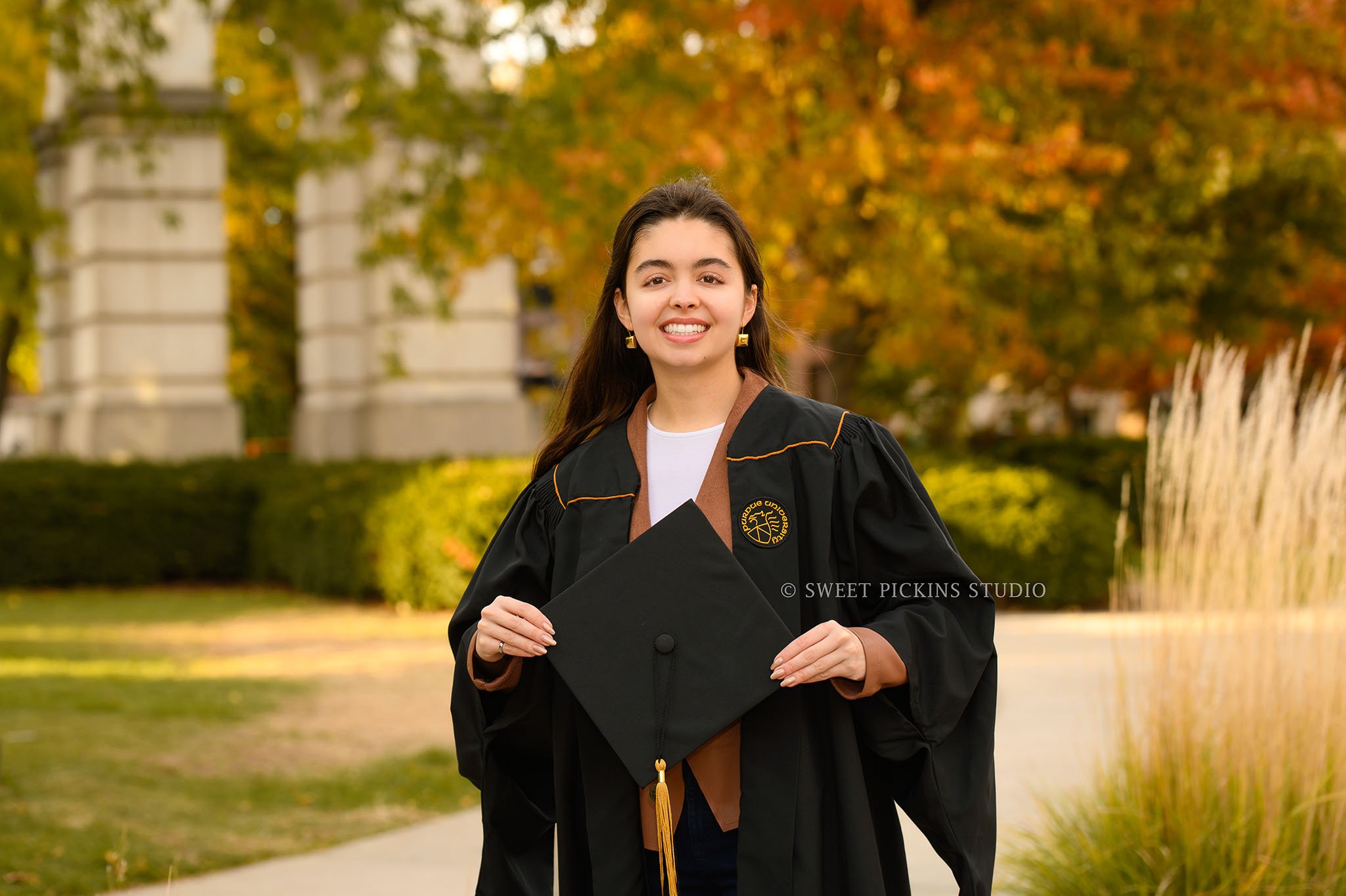 Anna | Purdue Graduation Portraits in West Lafayette — Sweet Pickins ...