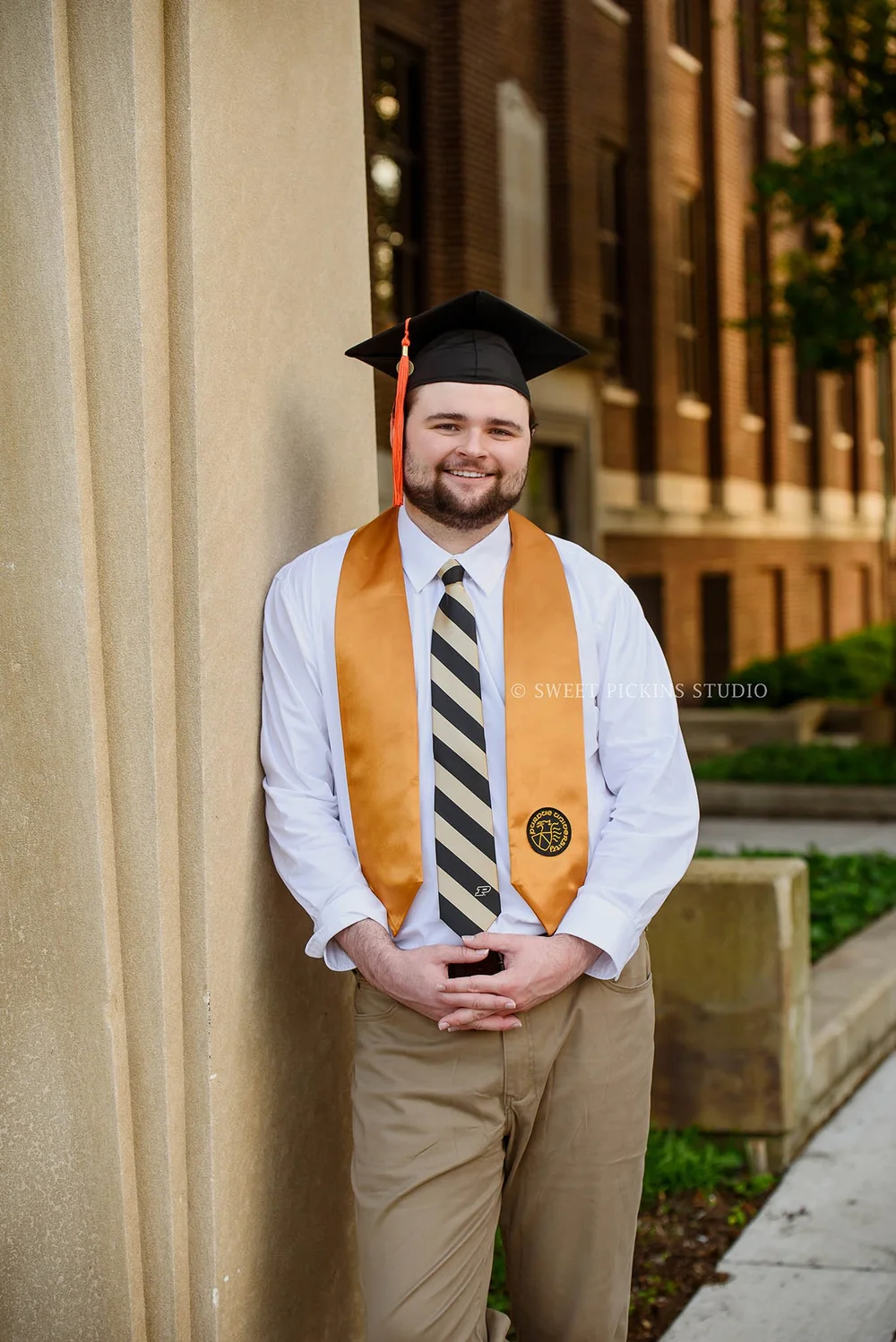 Eli’s Purdue Graduation Photography in West Lafayette, Indiana — Sweet ...