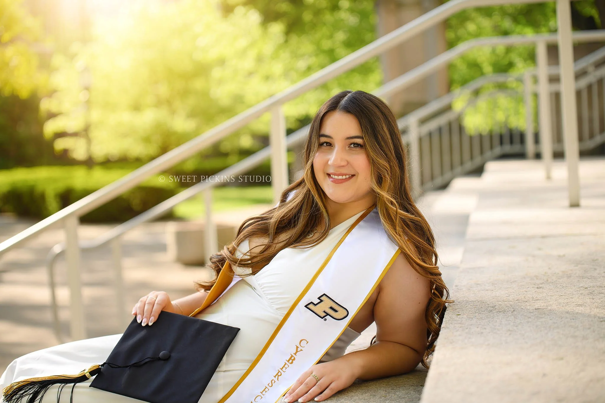 Purdue Spring Graduation Photography for West Lafayette graduate ...