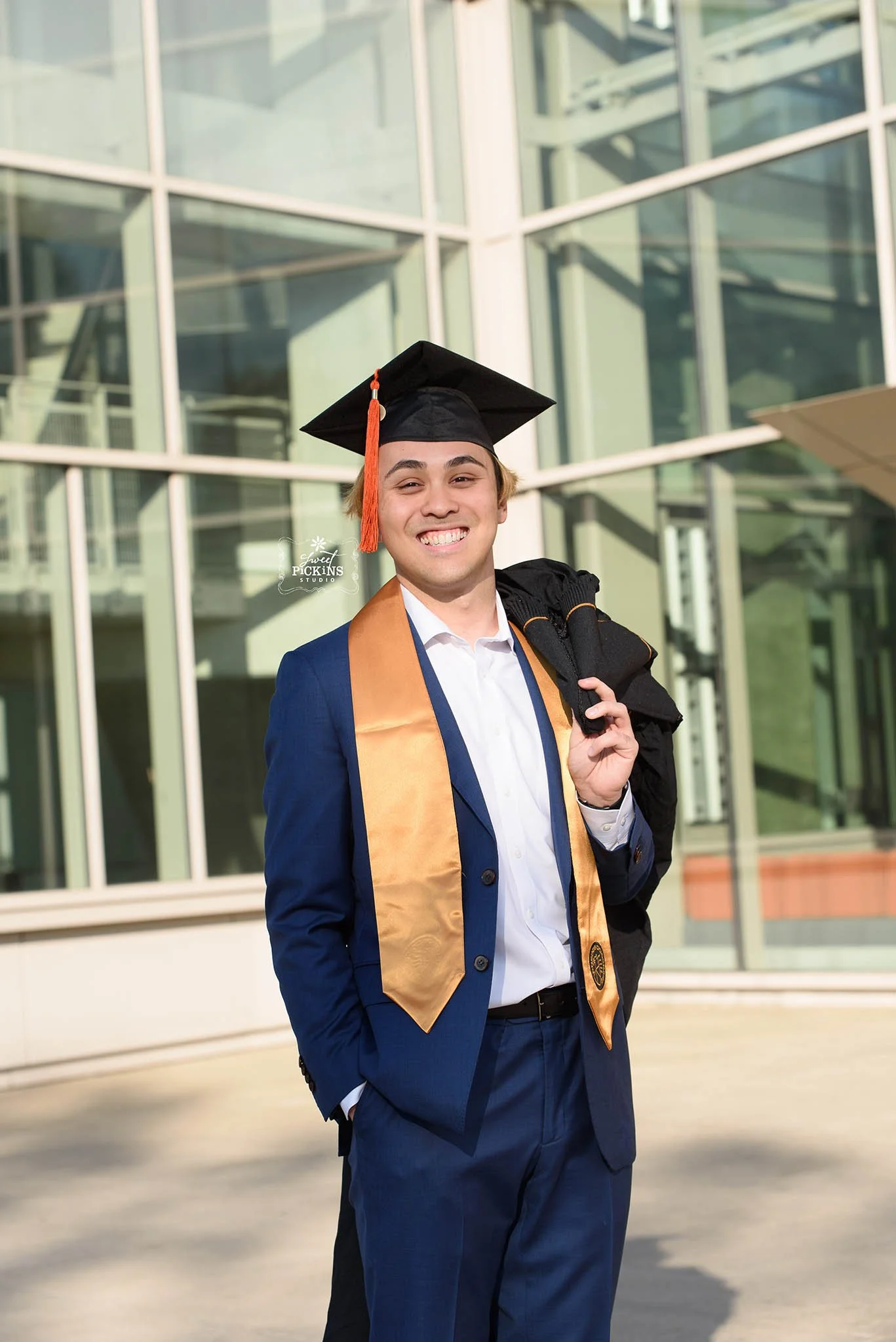 Justin | Purdue Cap & Gown Senior Photography — Sweet Pickins Studio ...