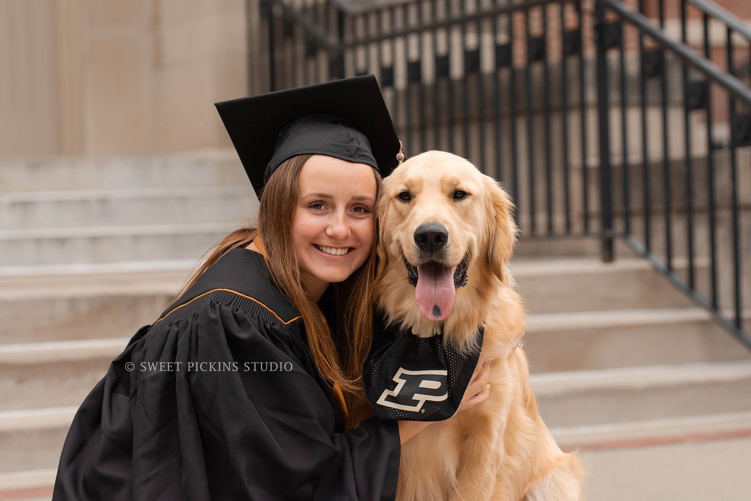 Madison | Purdue Graduation Photography in Fall — Sweet Pickins Studio ...
