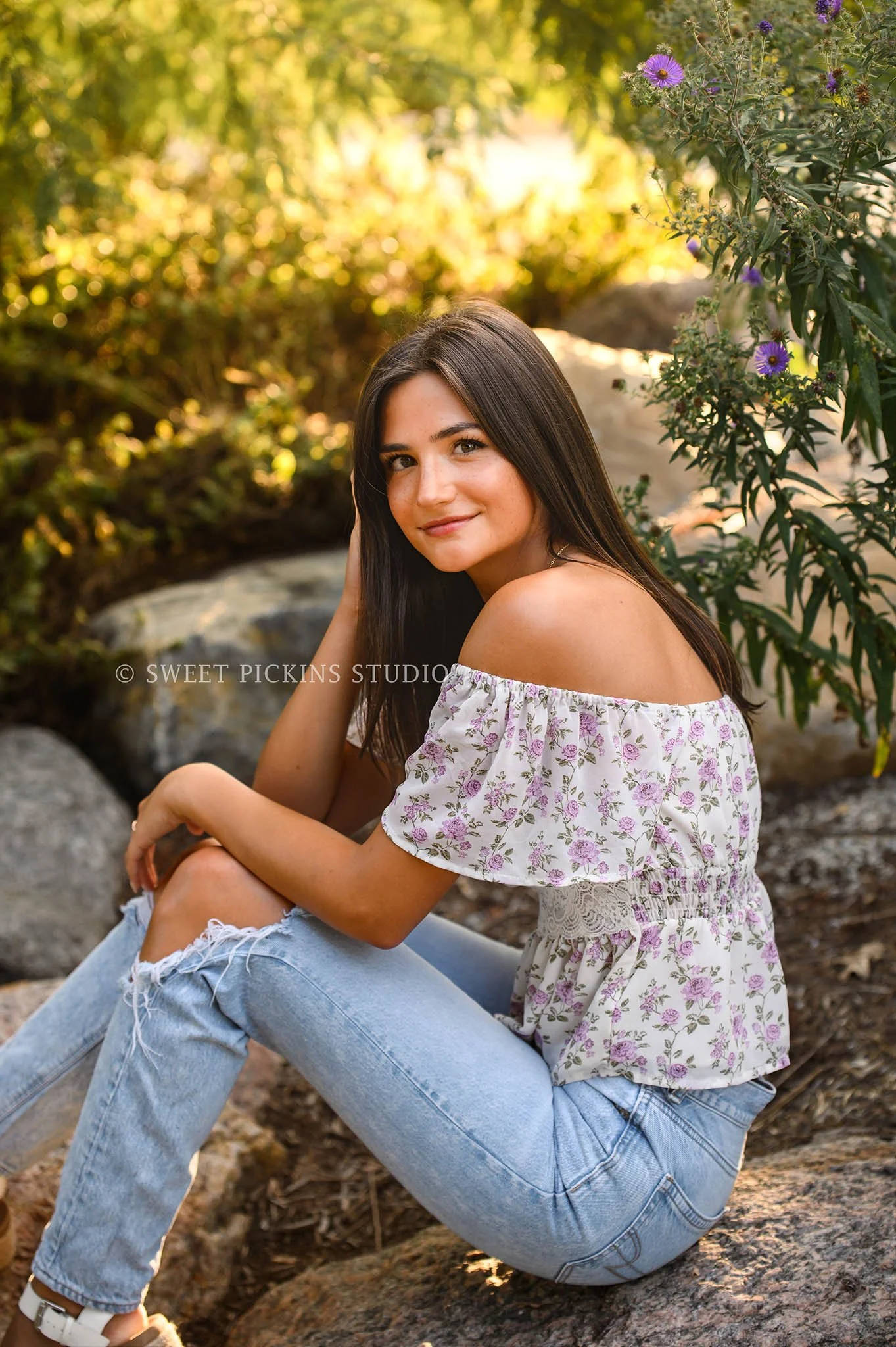 Evie Coxhall Gardens Senior Photography In Carmel Sweet Pickins